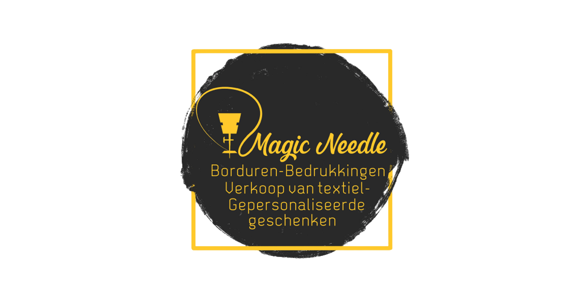 Magic Needle – Gepersonaliseerde Geborduurde Geschenken op Maat